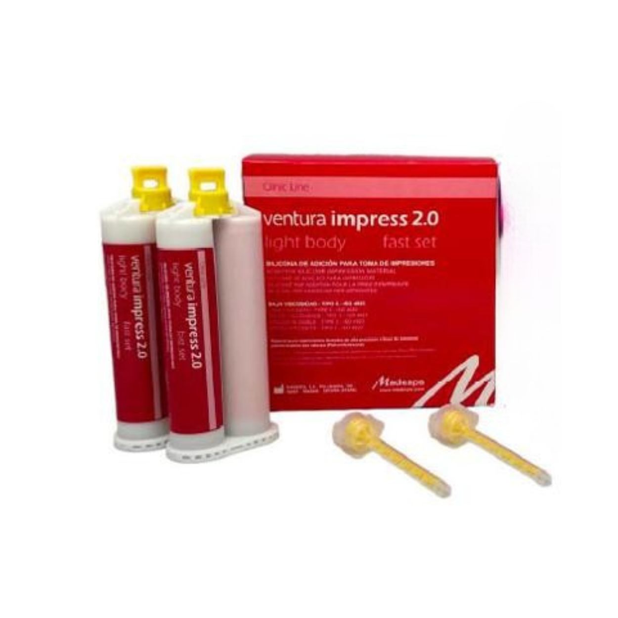Ventura A-silikon Impress 2.0 Flowable Light Body Fast Set 2 x 50 ml