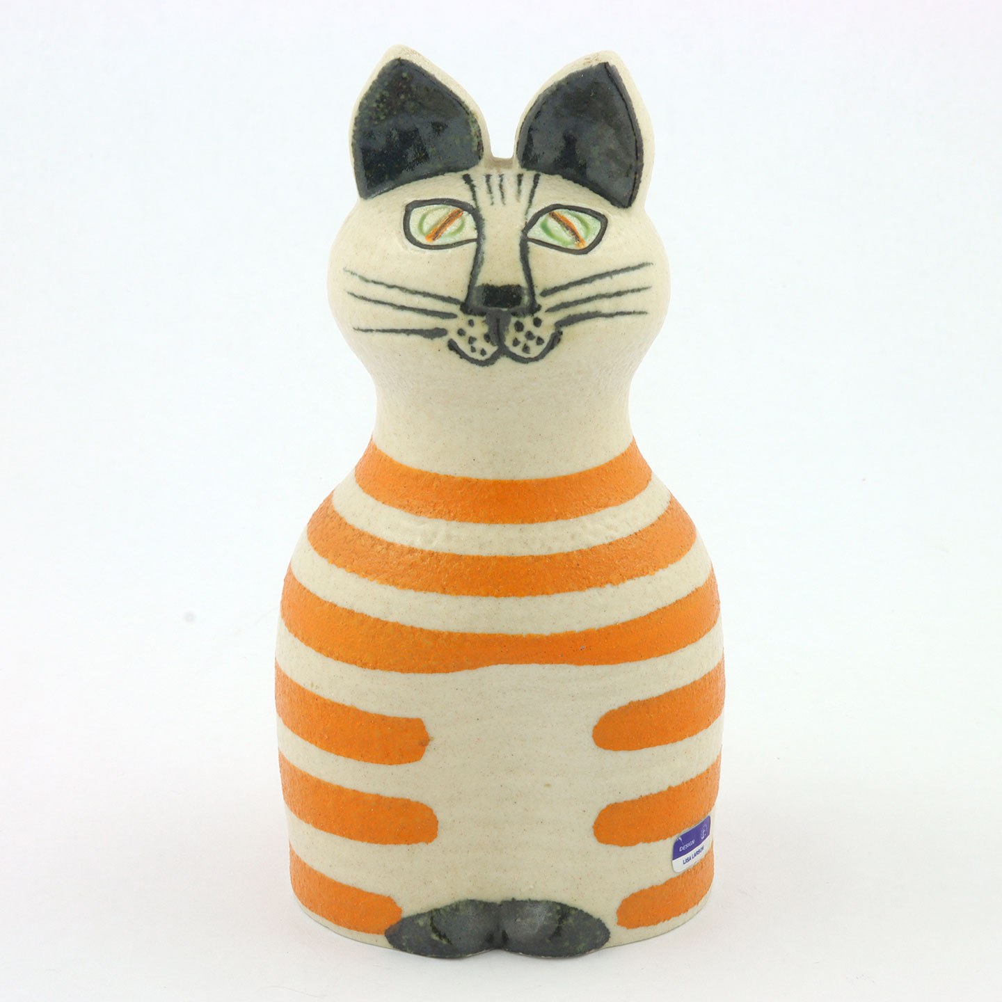 Lisa Larson (Tripp Trapp Trull 1968) Cat Trapp with Orange Stripes 17 ...