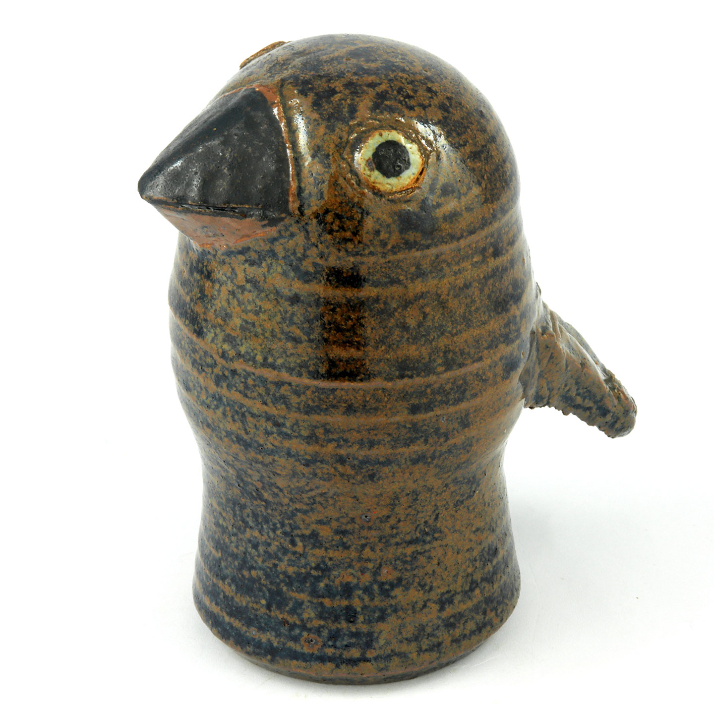 Astrid Anderberg (1960s) Unique Brown Bird 13 cm
