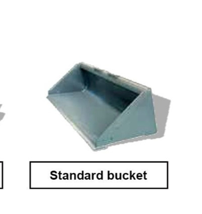Standard bucket Rippa RS03 - Rippa Nordic