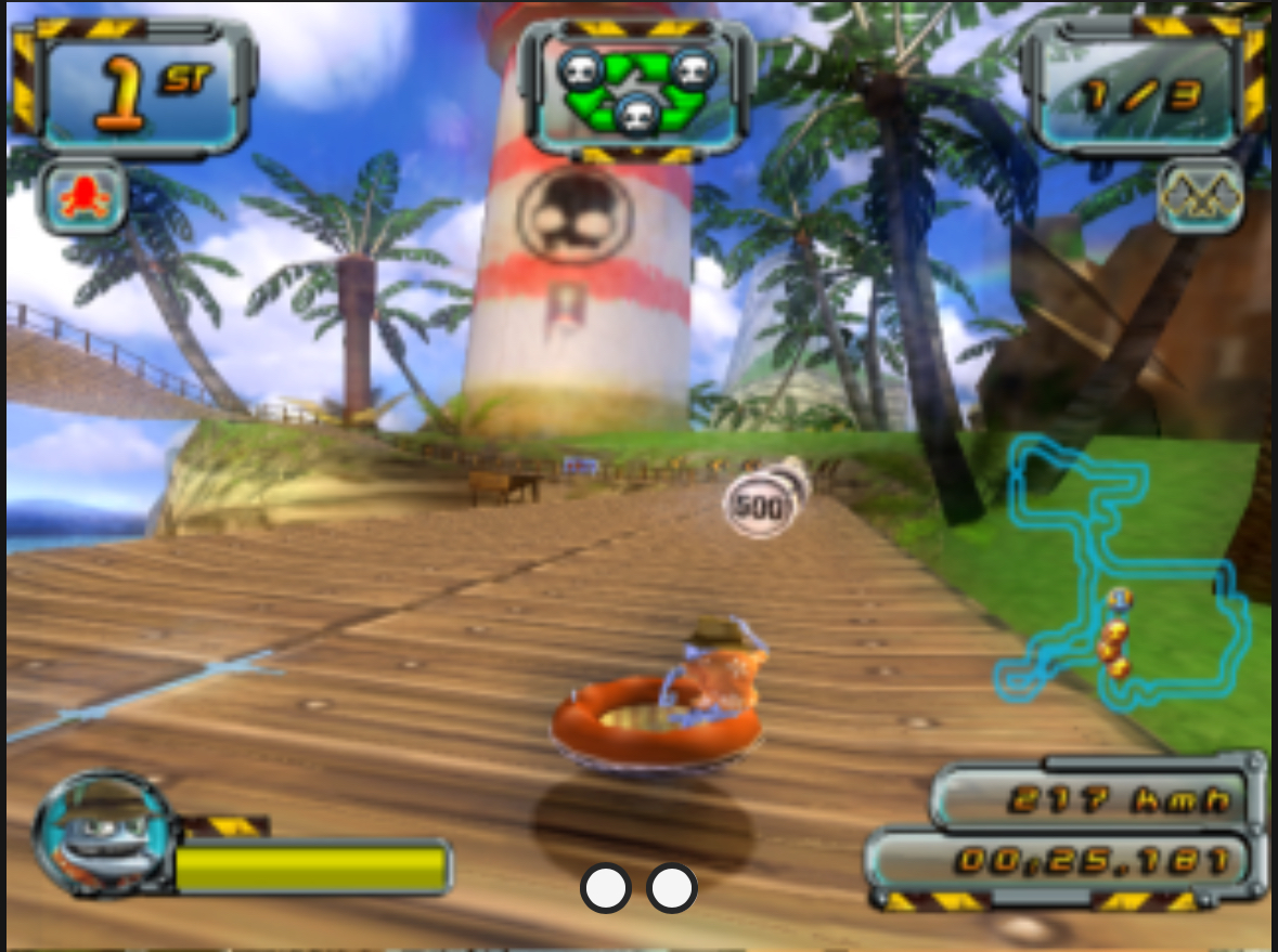 Crazy Frog Racer 2 - PS2 - gameretro.se