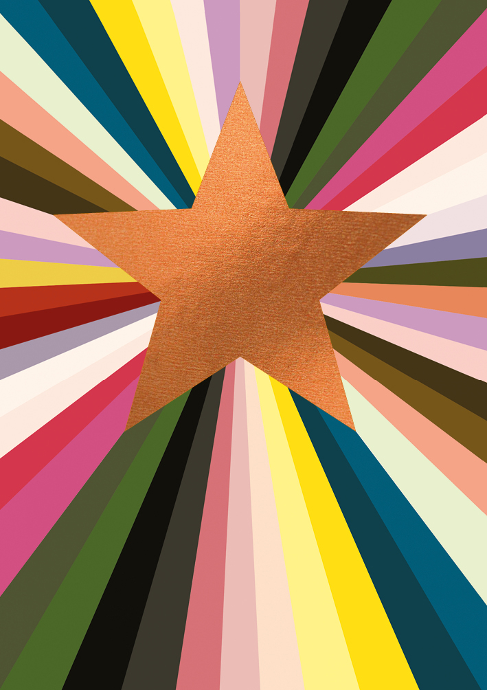 Pavilion Star Radar Greeting Card - paperme.se