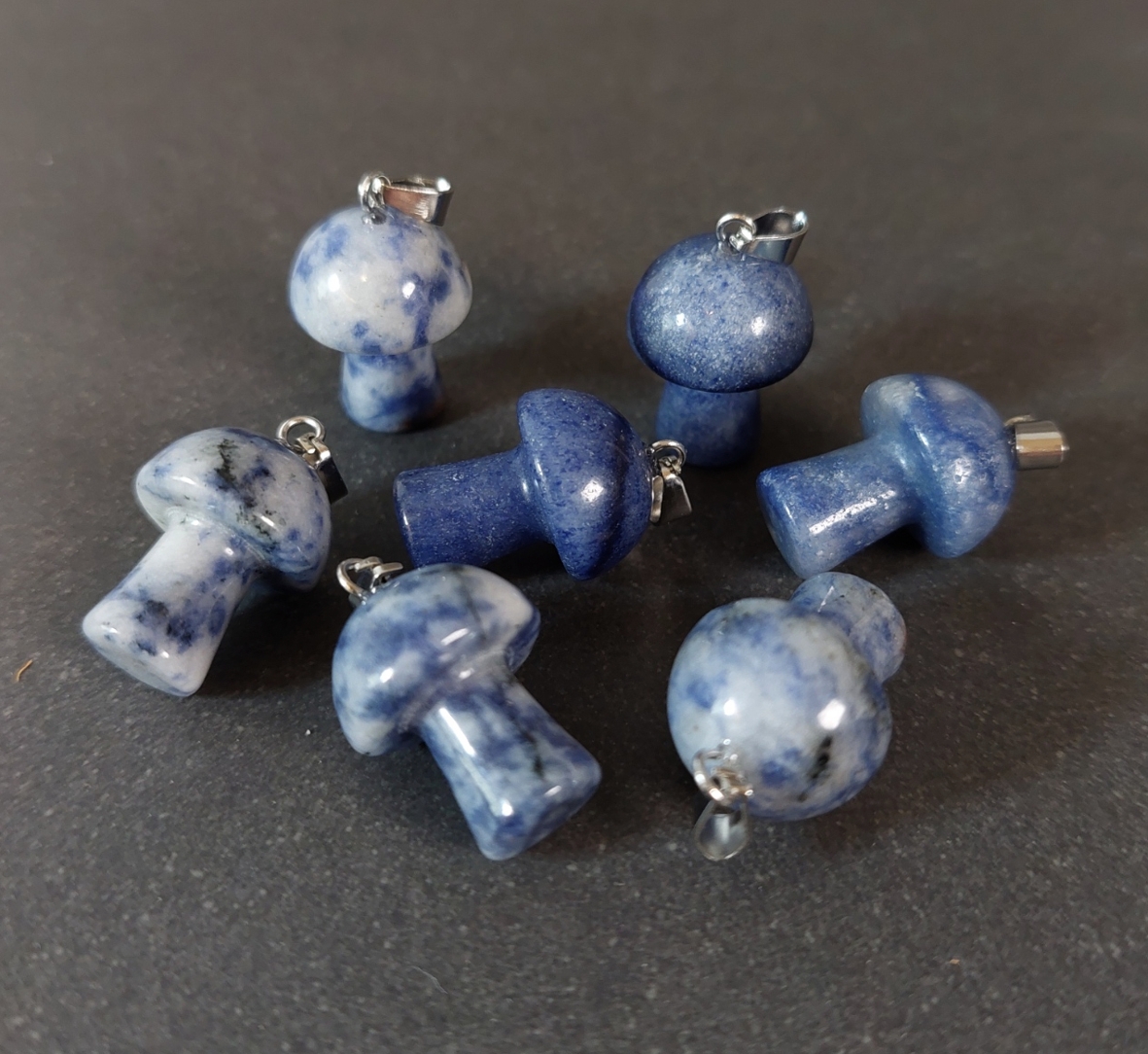 Stengarden.com - Dumortierit Svamp Hänge