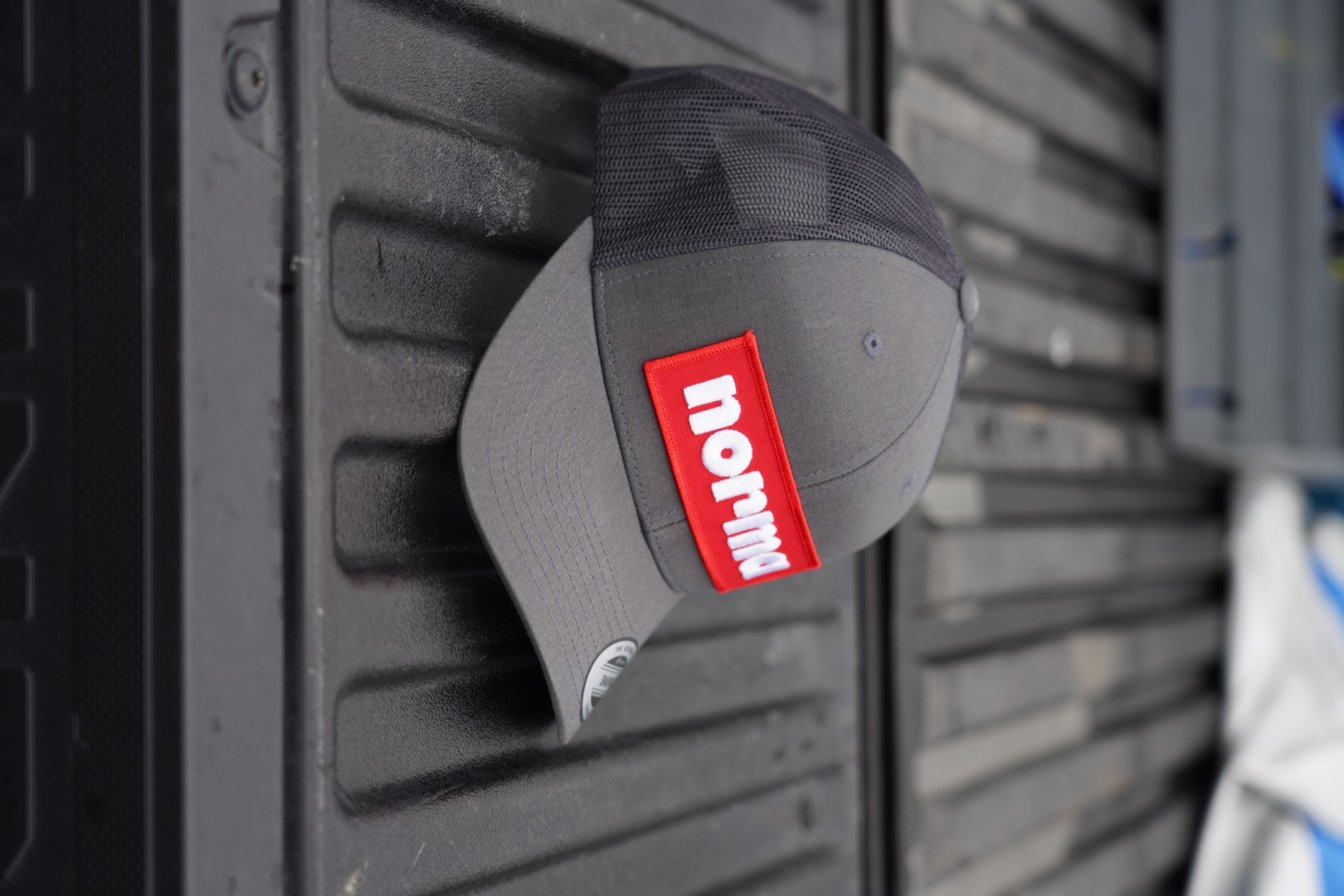 NORMA® Retro Grey Snapback Cap - NORMA® Brand Shop