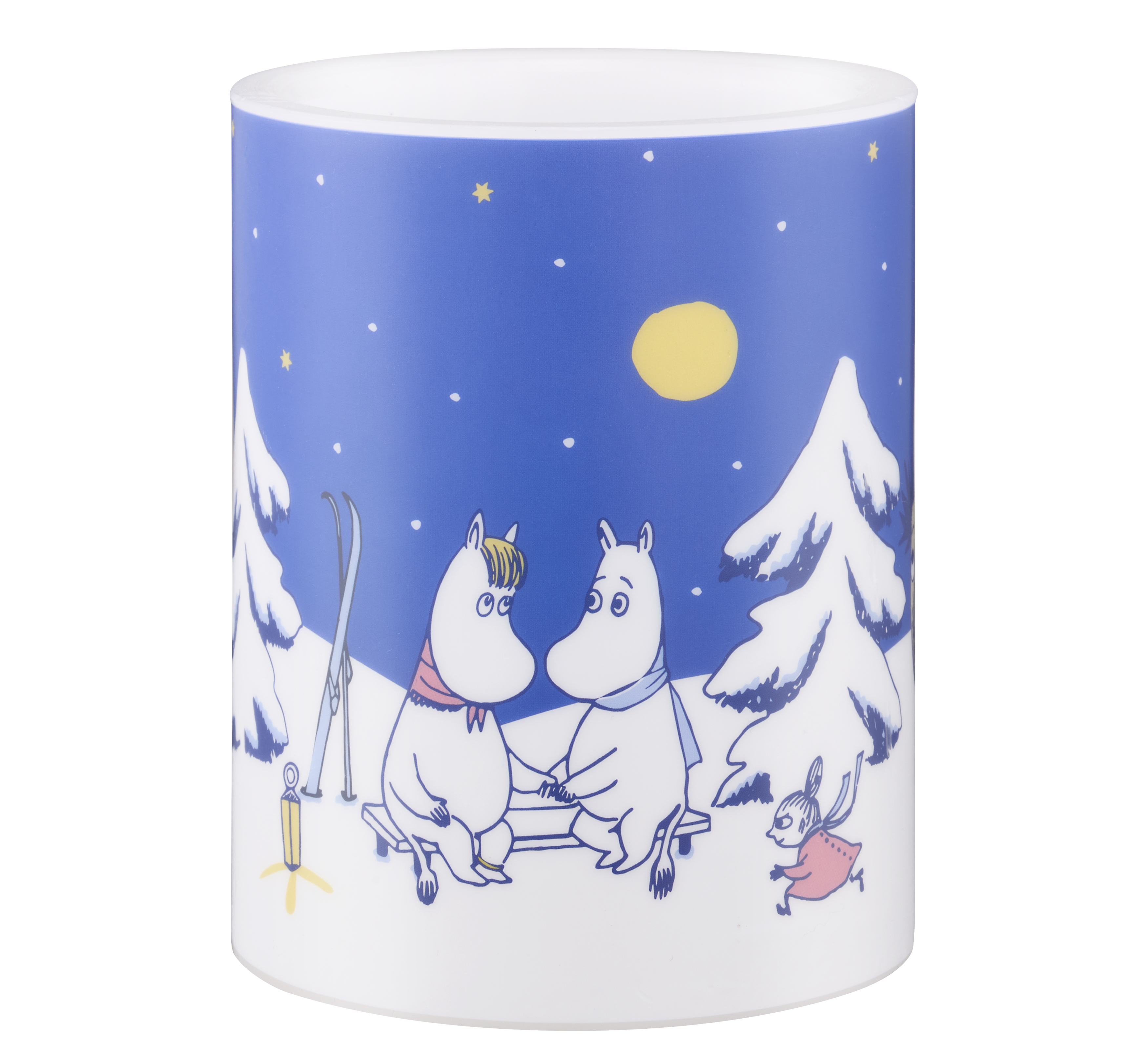 Mysbod.se - Mumin LED Ljus 12,5 cm - Starry Night