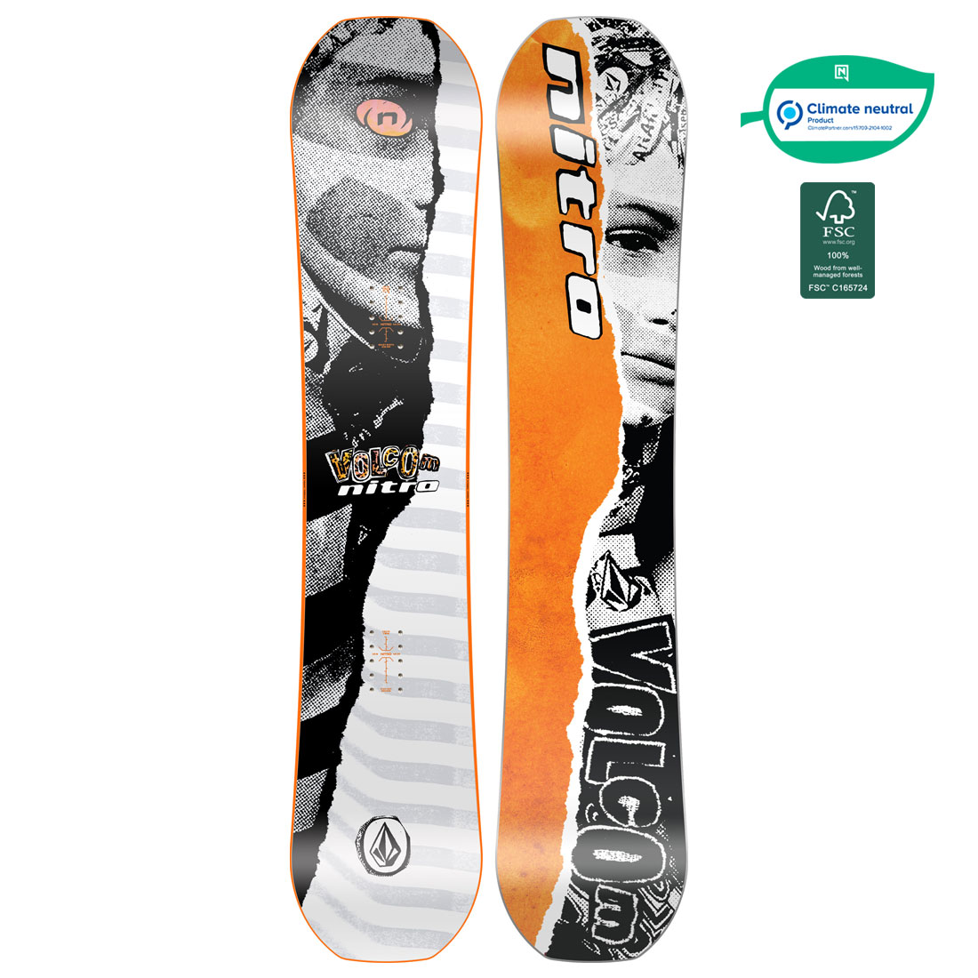 Nitro Snowboard - Ripper Youth X Volcom 132 - Standtallshop.com