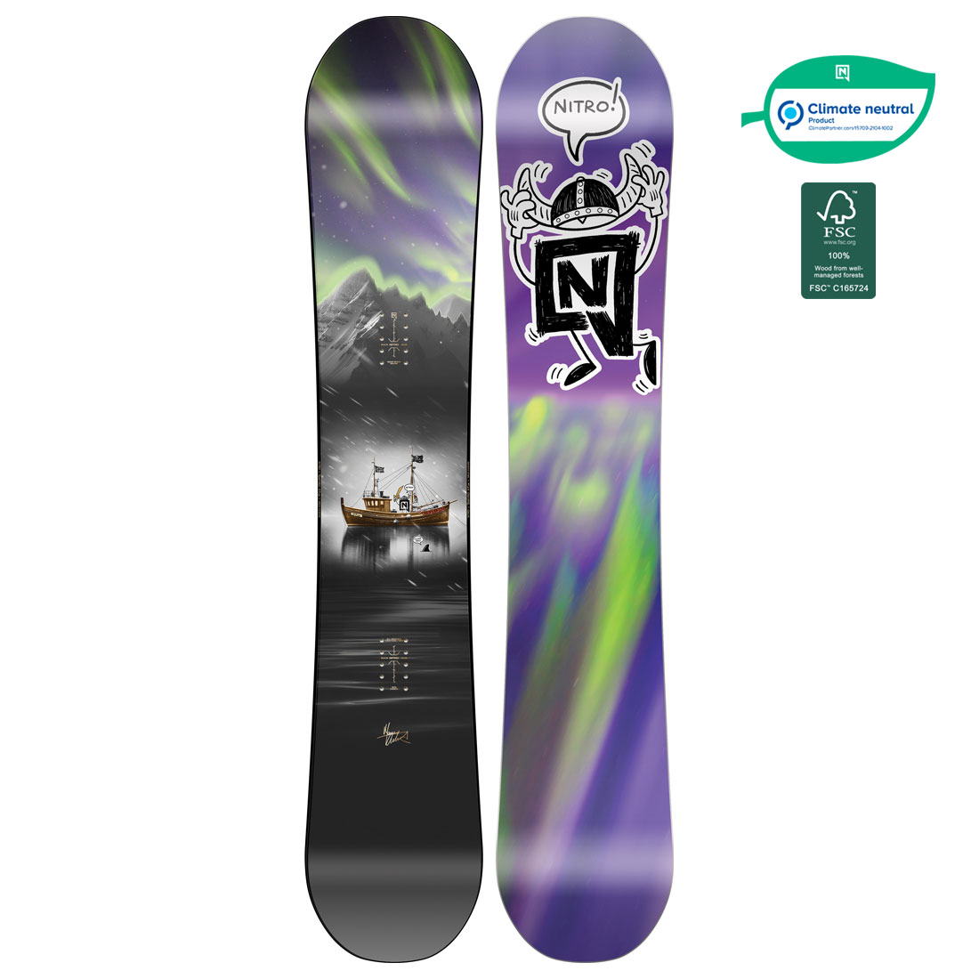 Nitro Snowboard - Team Pro Marcus Kleveland 159 - Standtall.se