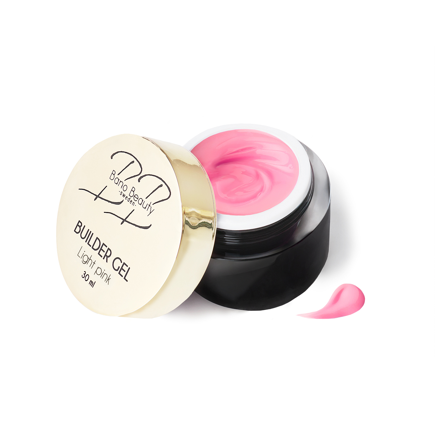 Builder Gel Light Pink – Ljusrosa gel för naturliga naglar