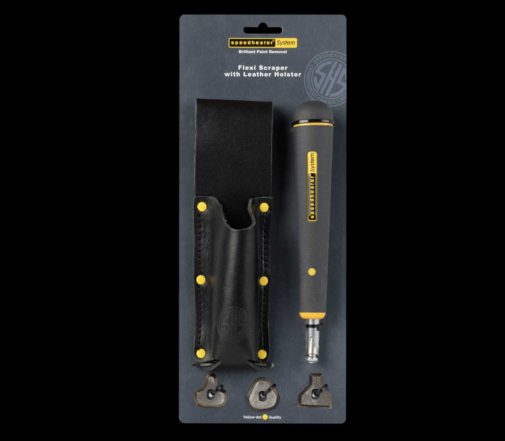 Flexi scraper with leather holster - Lundagard | interior fittings ...