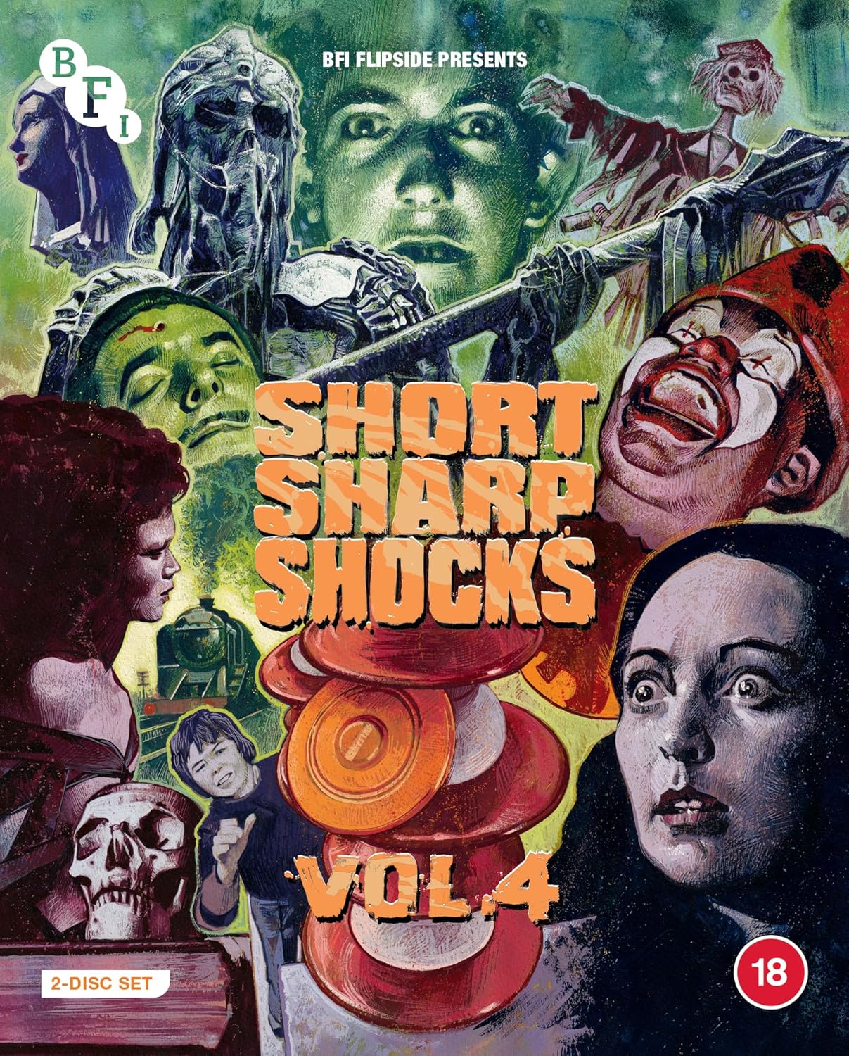 Short Sharp Shocks: Volume 4 (ej svensk text) (Blu-ray) - Kvarnvideo.se