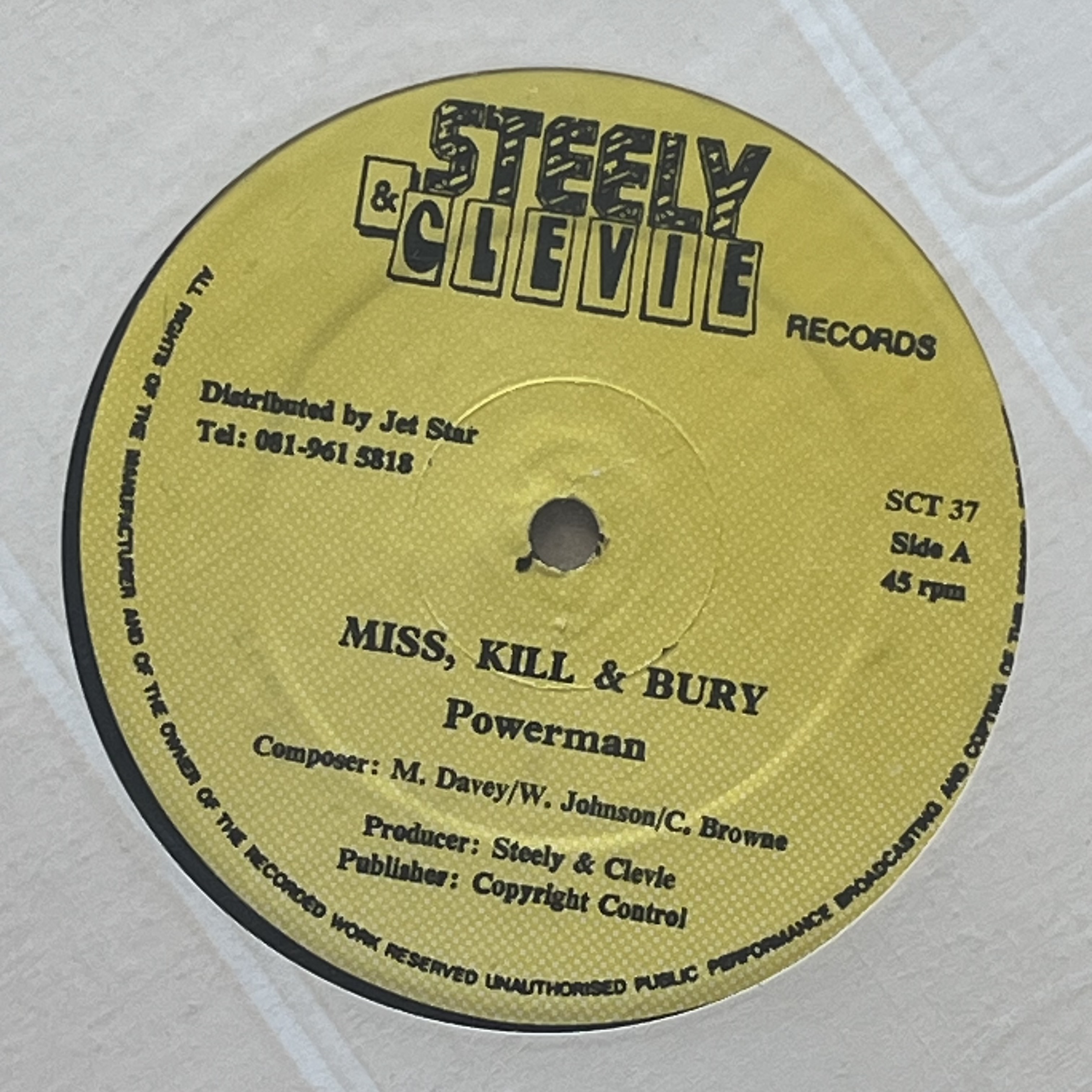 Powerman – Miss, Kill & Bury - Simmer Down