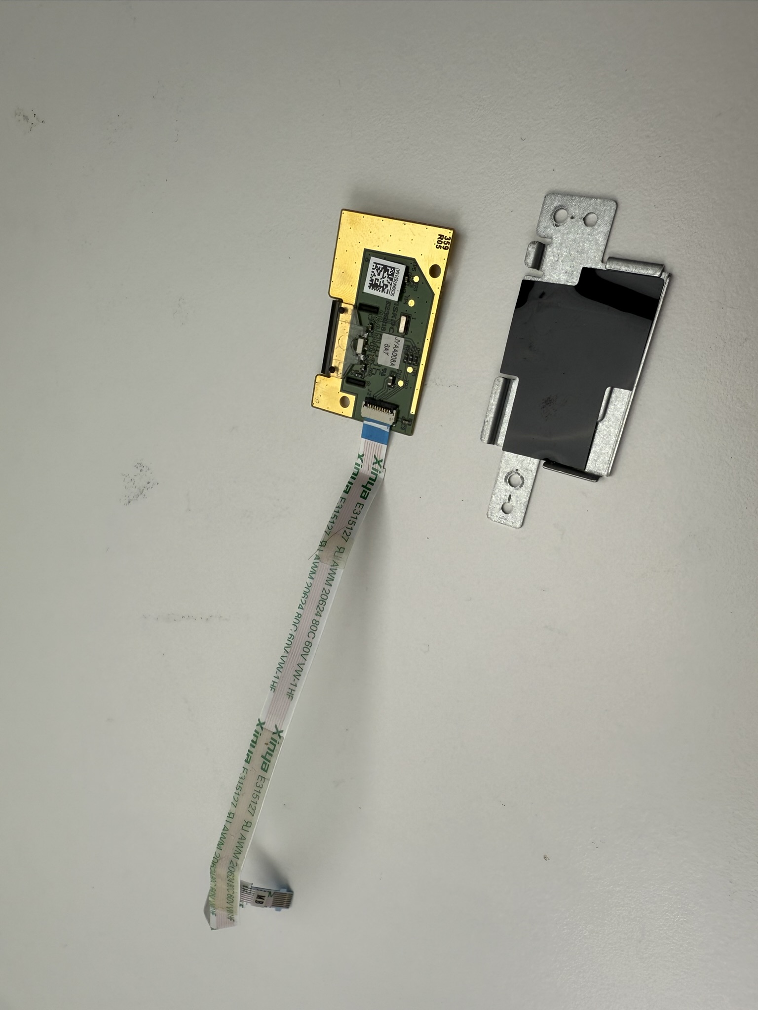 Fingerprint Sensor Board + Cable + Mount JYAA008A Lenovo ThinkPad P50s ...