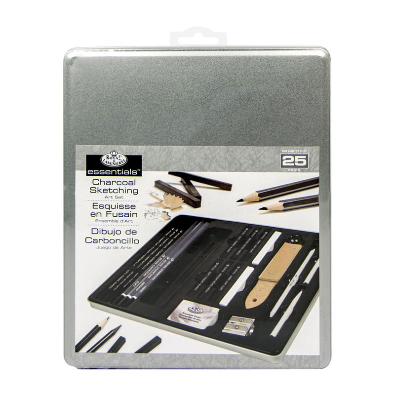 Royal & Langnickel Essentials Charcoal Sketching Art Set - BumbleBee's ...