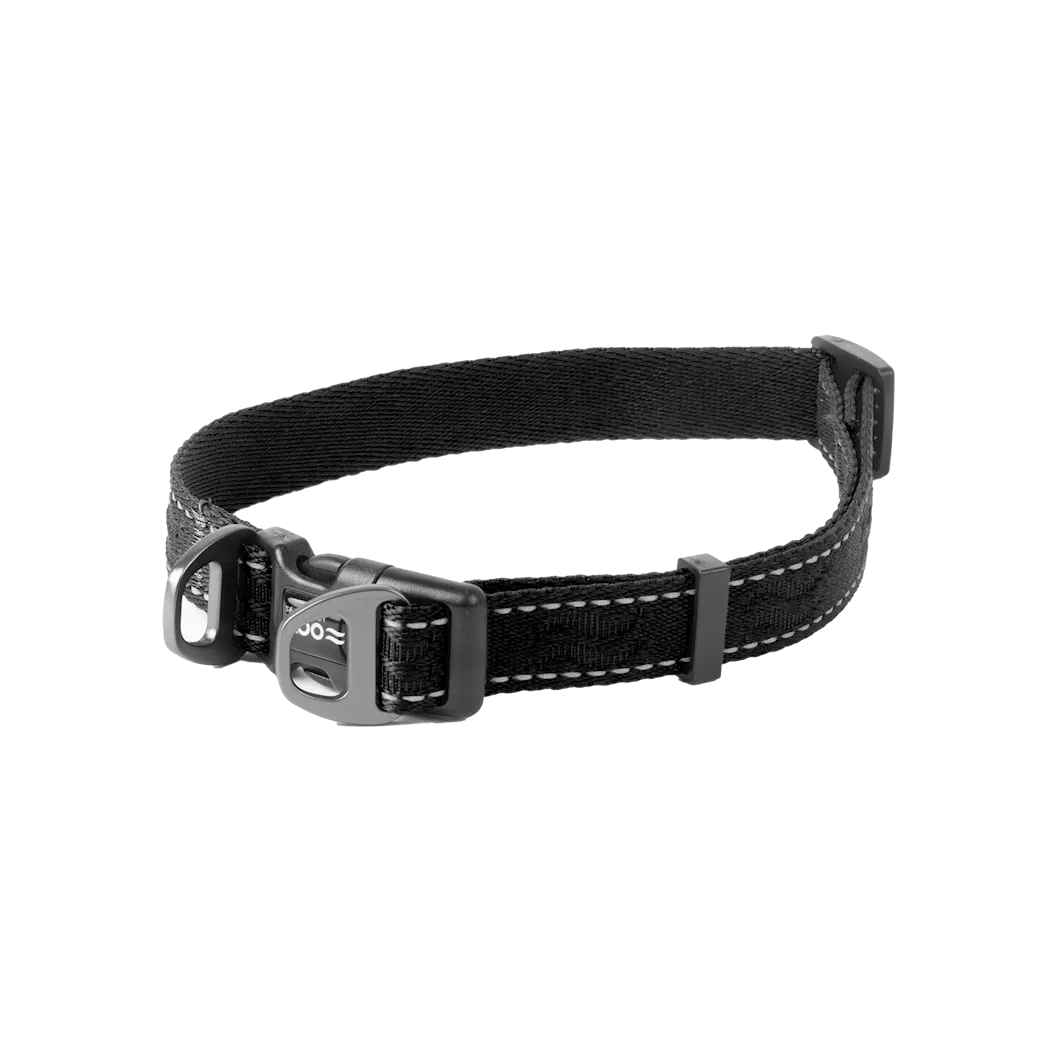 Pritax - Selected by ZOO Hundhalsband Rufus ställbart, Svart - Olika storlekar