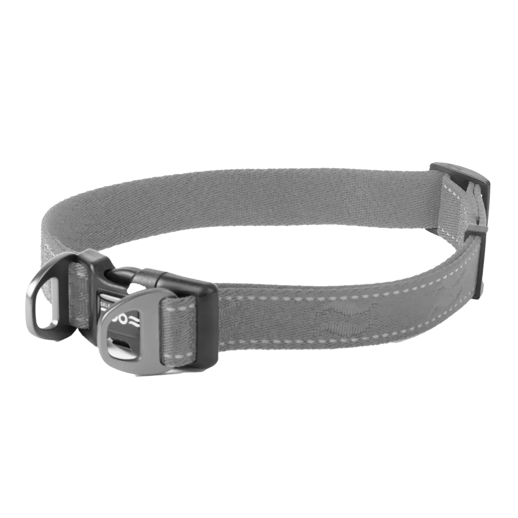 Pritax - Selected by ZOO Hundhalsband Rufus ställbart, Grå - Olika storlekar