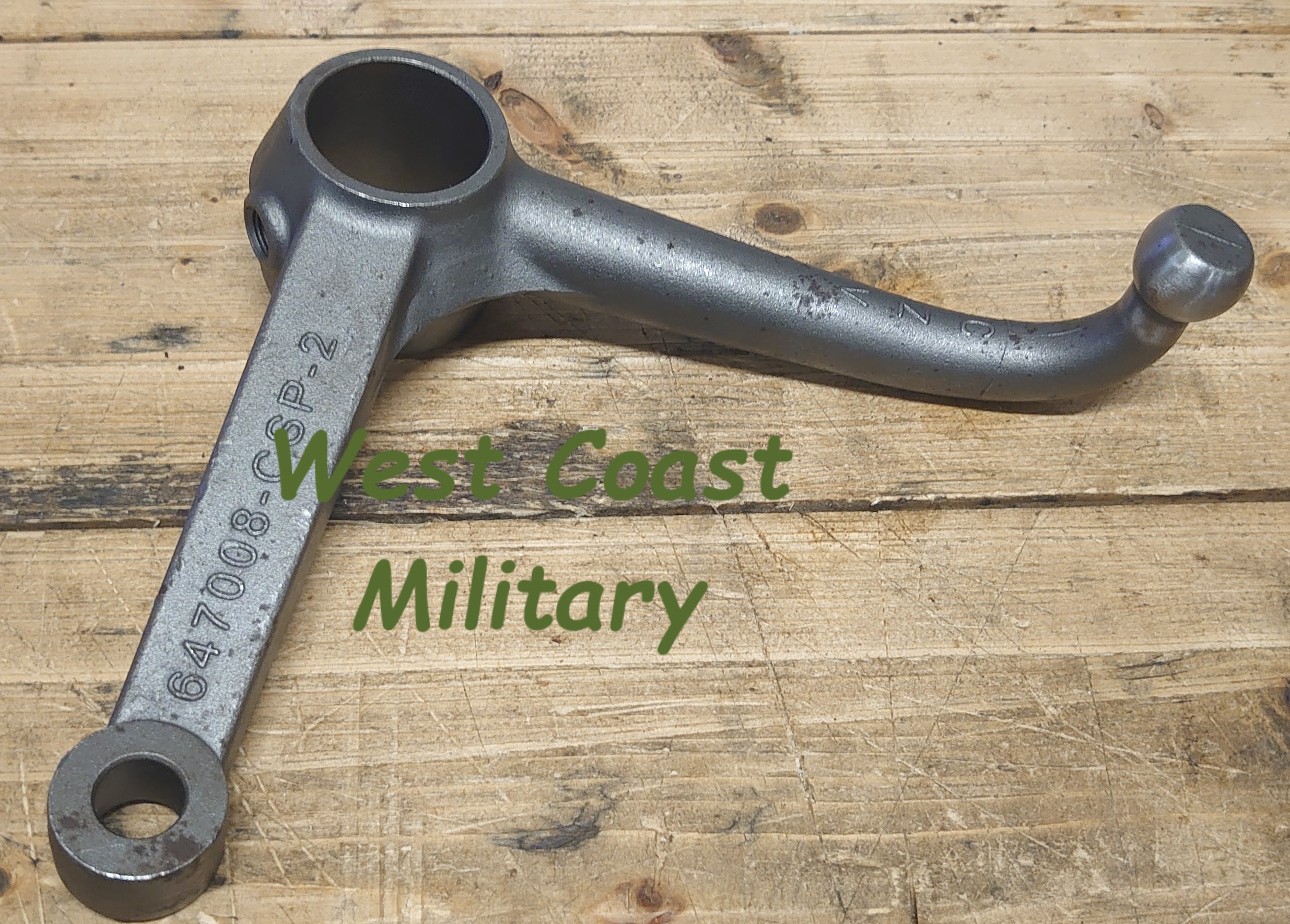 Bell crank steering - West coast military