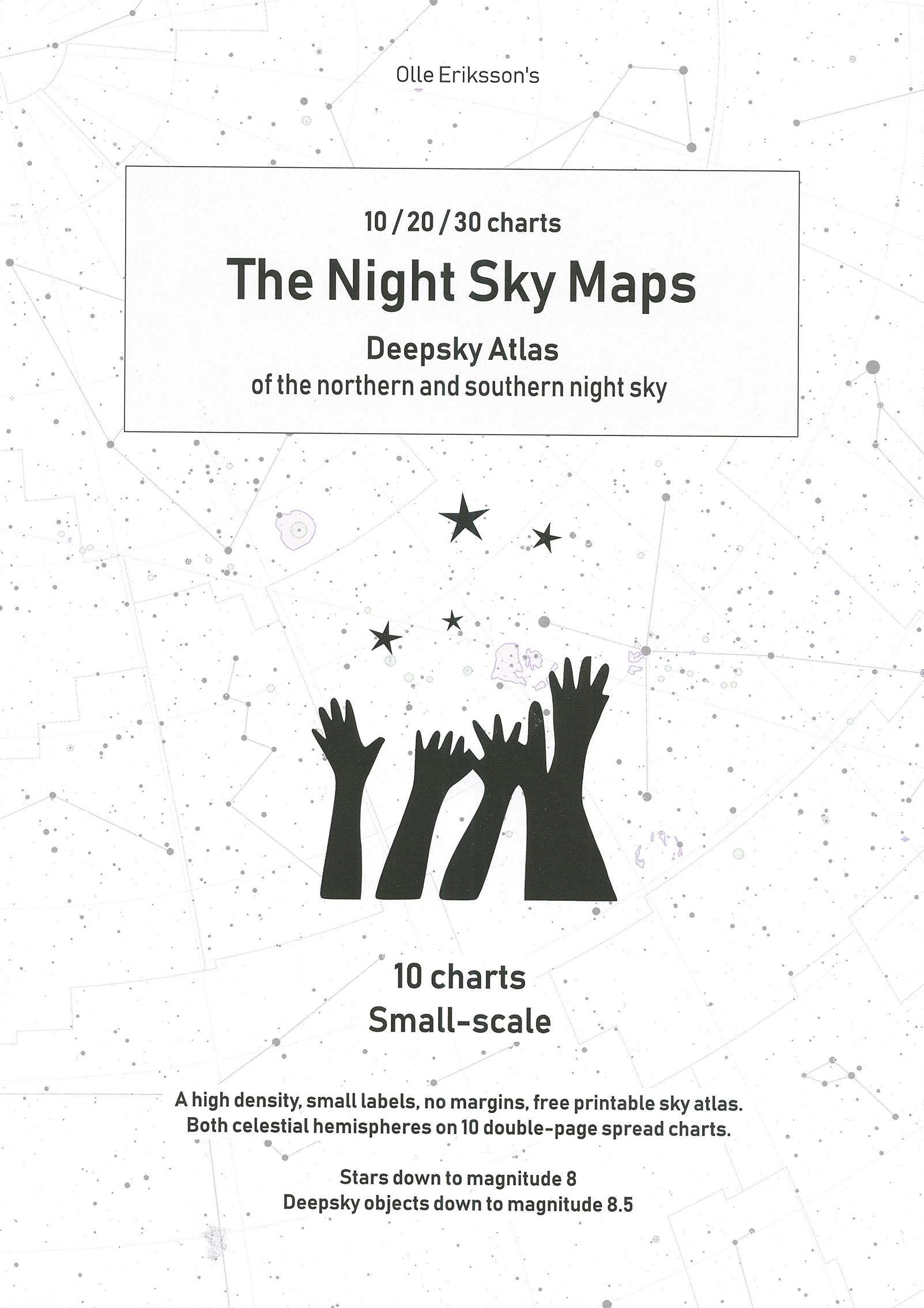 THE NIGHT SKY MAPS - STJÄRNATLAS FÖR NYBÖRJAREN - Astrotec.se