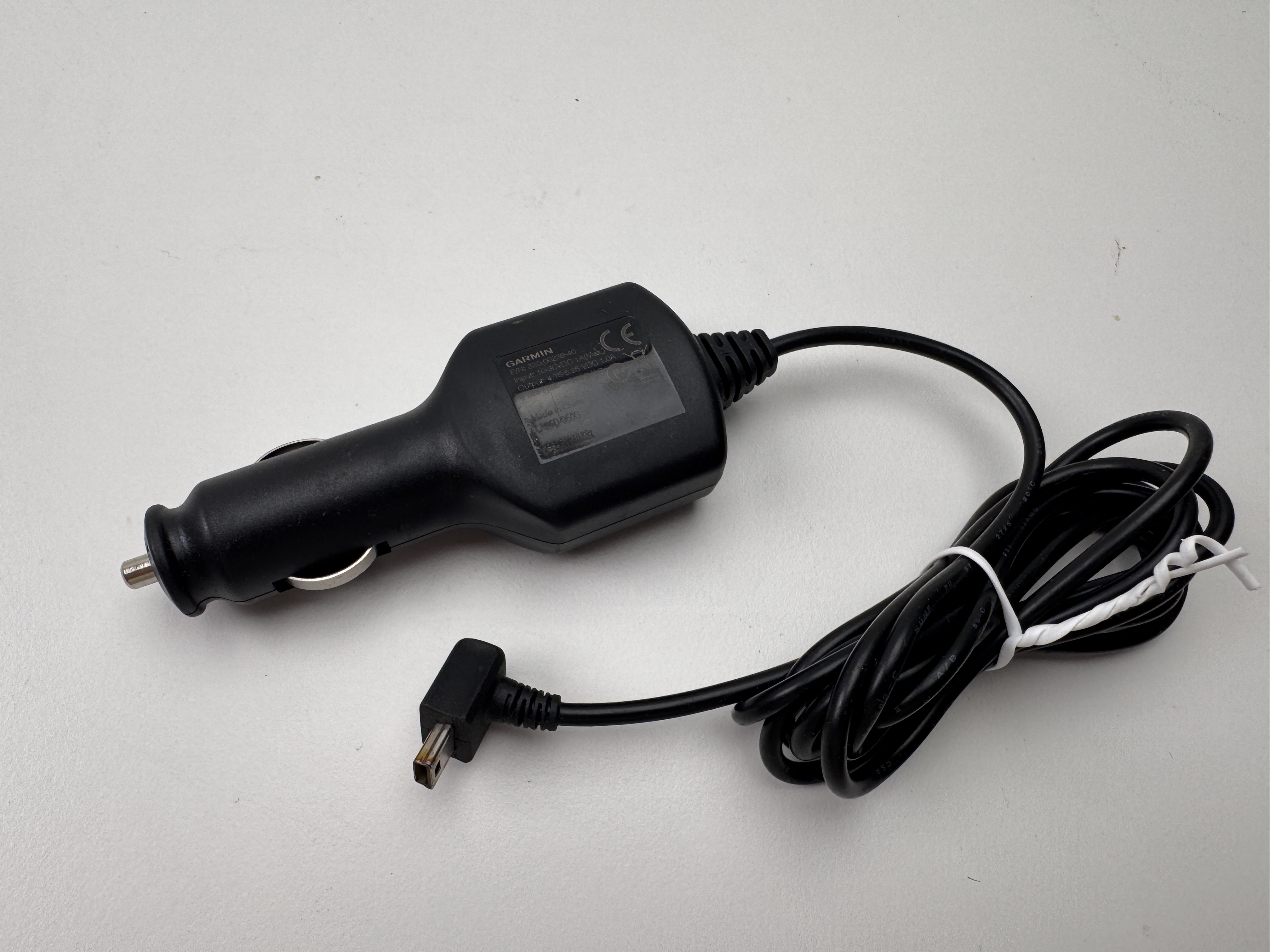 Begagnad Garmin Nuvi GPS Car Charger Laddare Bil 320-00239-40 Mini-USB ...