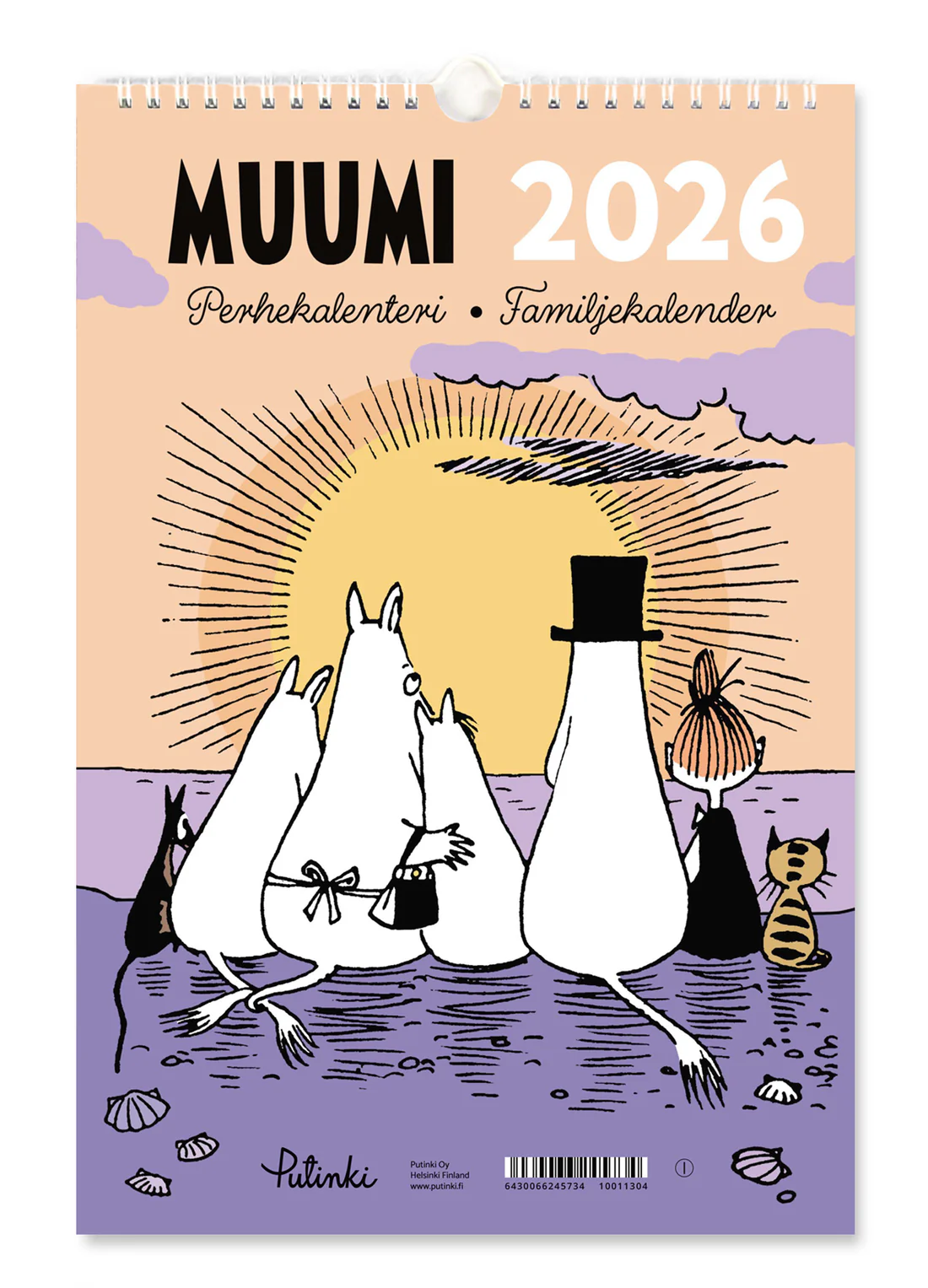 Mumin familjekalender 2026 - floryd.se