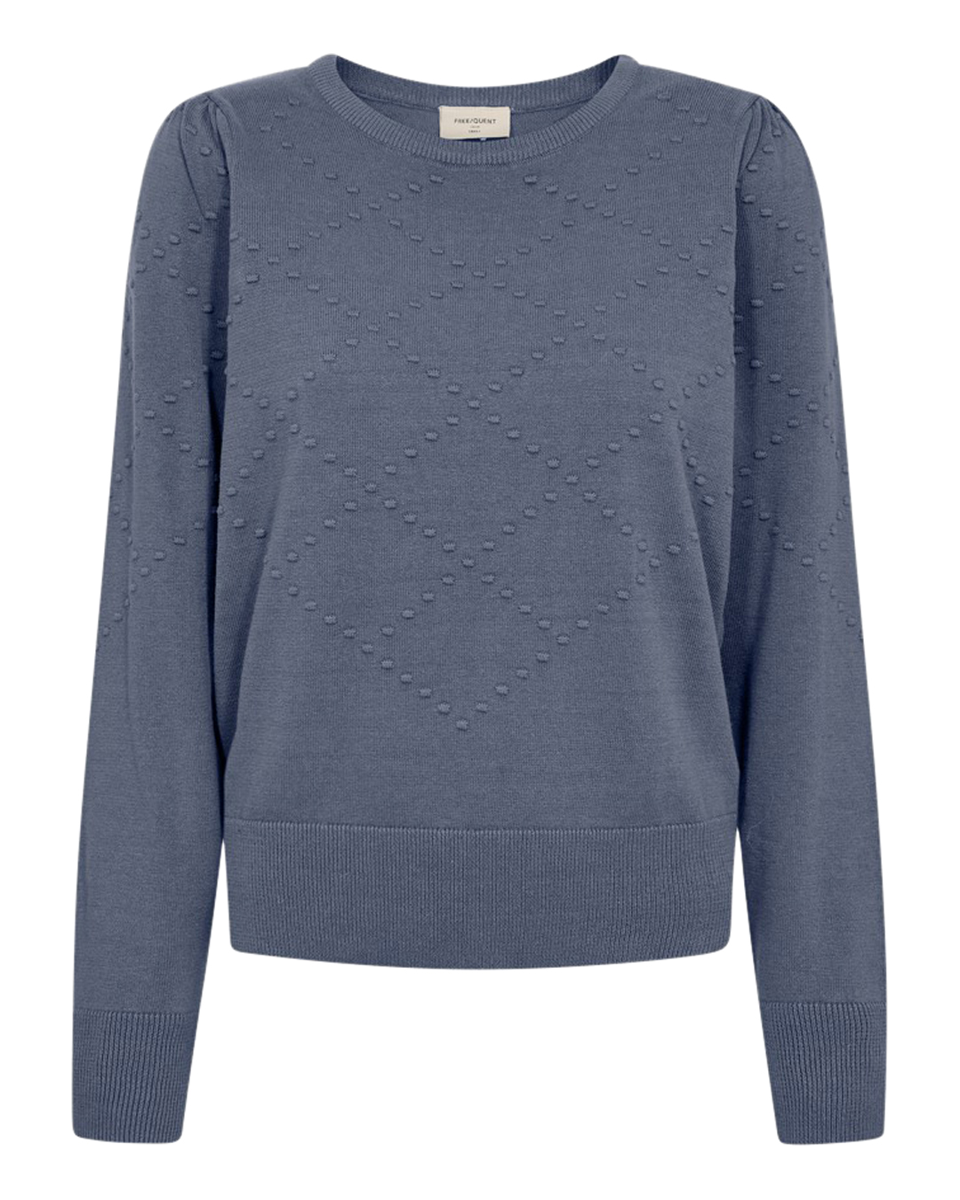 Jumper Dodo lång puffärm denimblå - Jacobssons