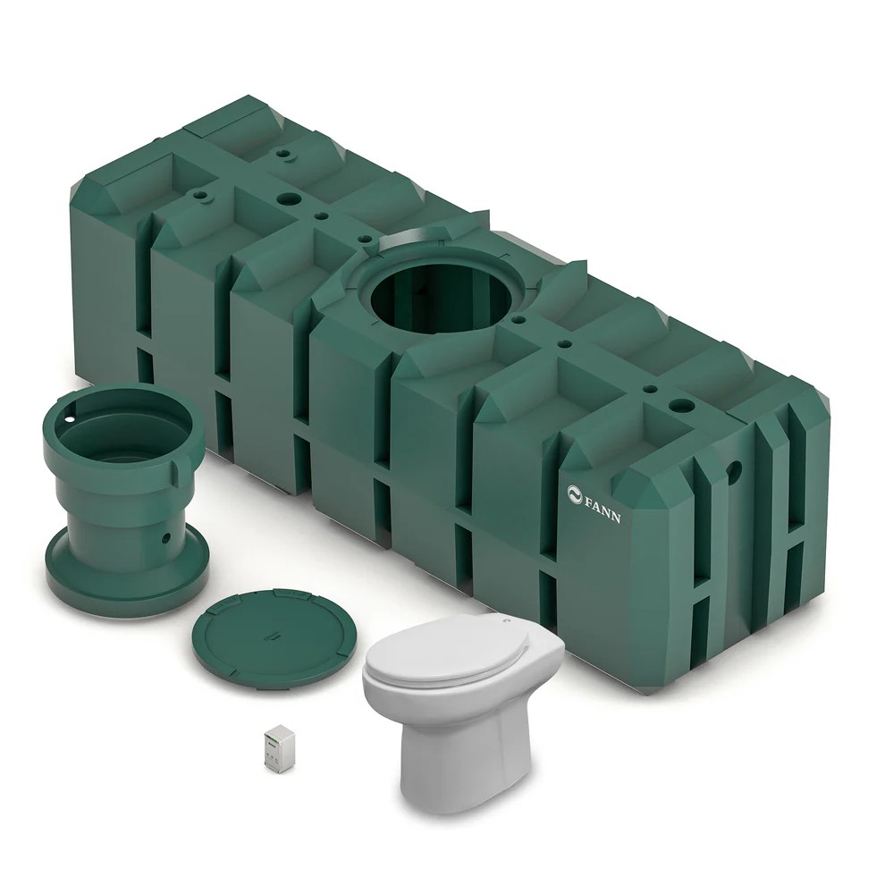 FANN Green Toalettsystem inkl. tank - Magra Mark & VA-Produkter AB