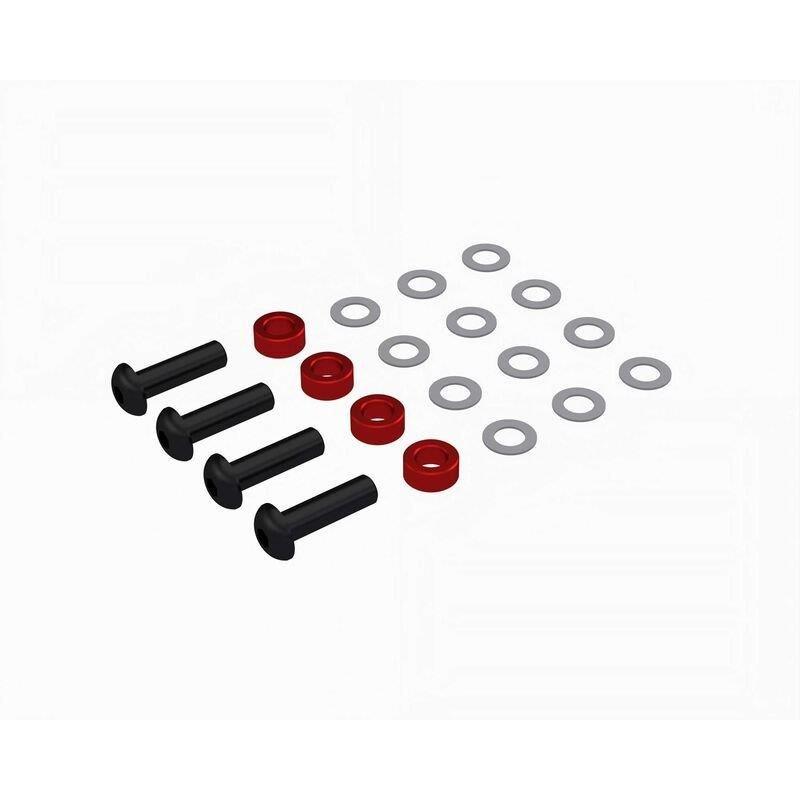 ARRMA Droop Screw set (4Pcs) - HAB