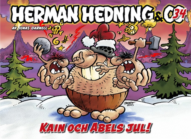 Herman Hedning Julalbum 34, Kain & Abels jul! - Seriekällaren
