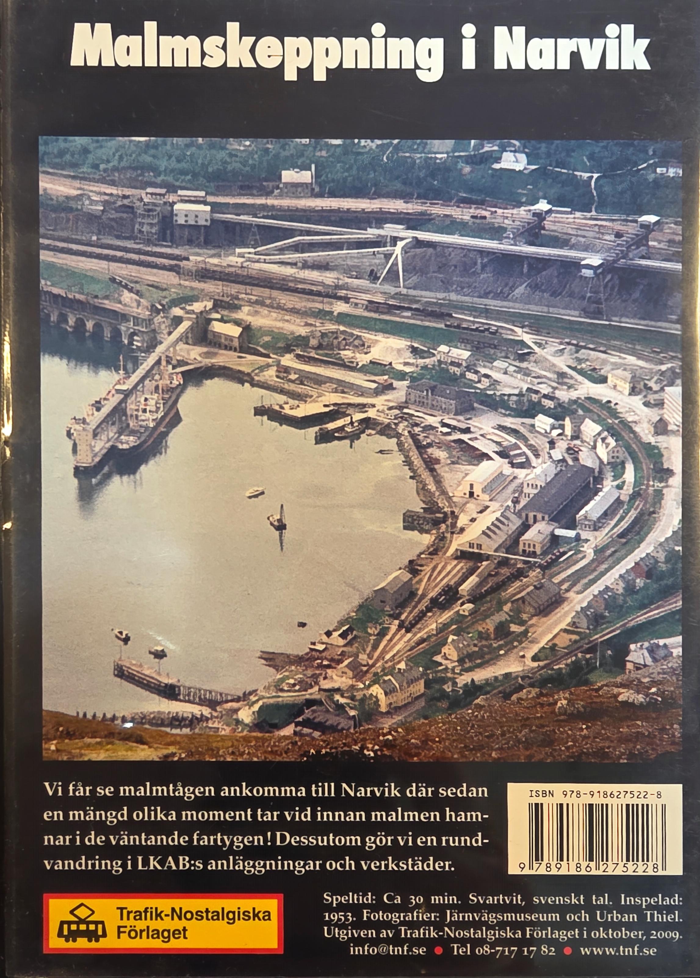 Malmskeppning i Narvik (DVD) TNF29 - NJK salgstjenesten