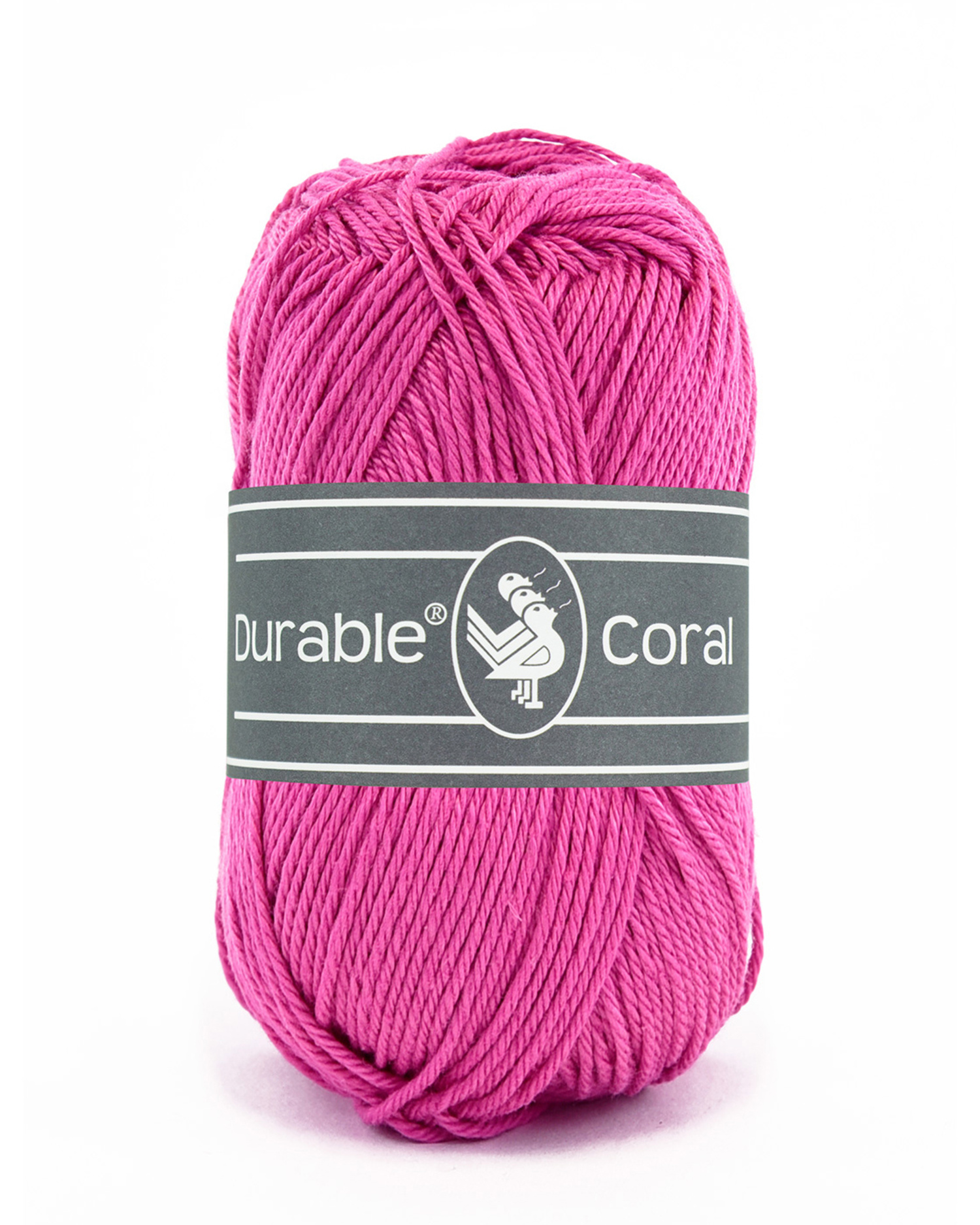 Durable Coral Magenta 241 | Virkgarn Hippstick