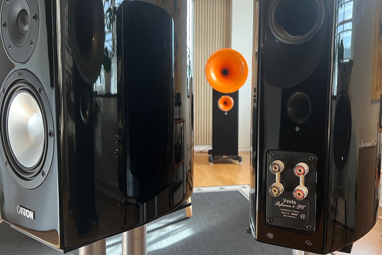 Canton Vento Reference 9 DC - Begagnade stativhögtalare - Akkelis Audio