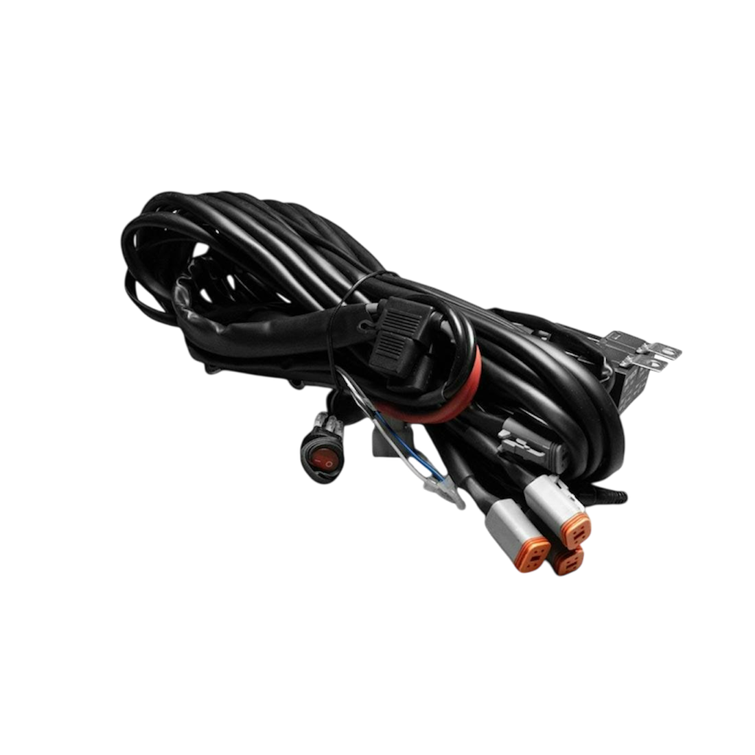 4x Connector DT-4 and dual relay harness Plug and Play ...