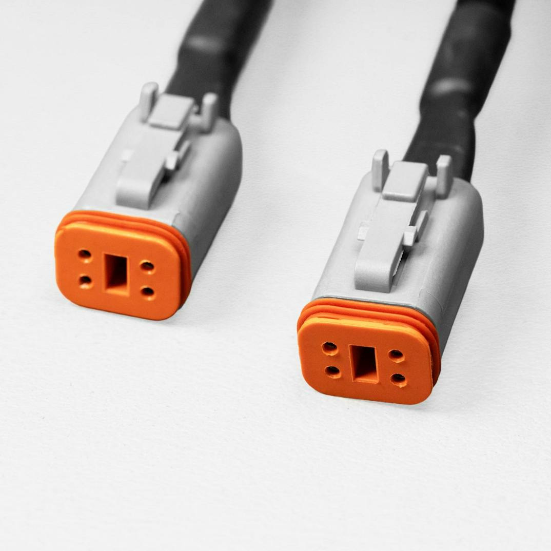 4x Connector DT-4 and dual relay harness Plug and Play - STEDI Europe