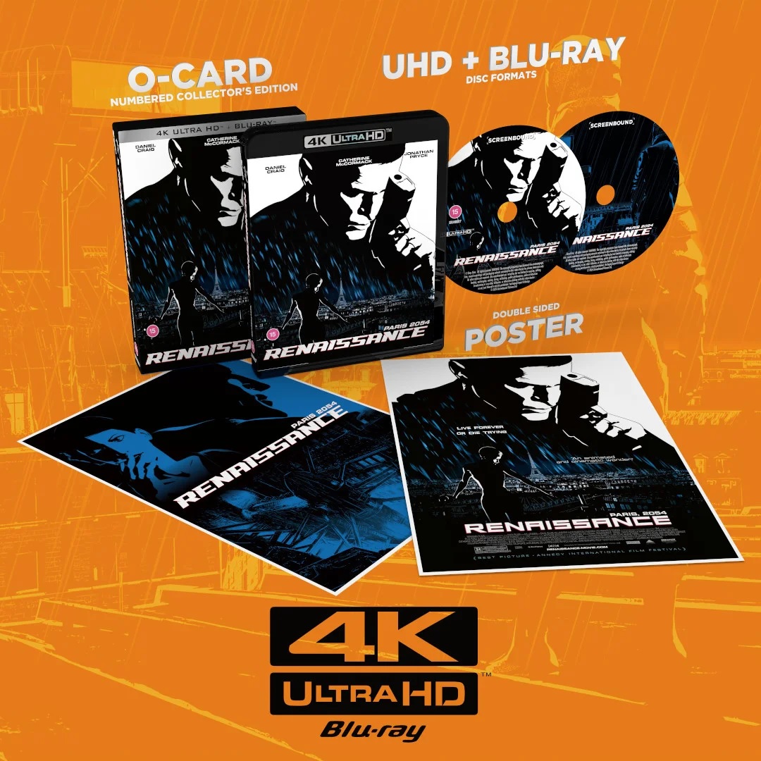 Renaissance: Paris 2054 (Limited Edition) (ej svensk text) (4K Ultra HD ...