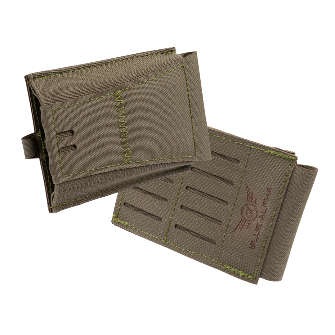 Blue alpha Horizontal Rifle Magazine Pouch - Corax