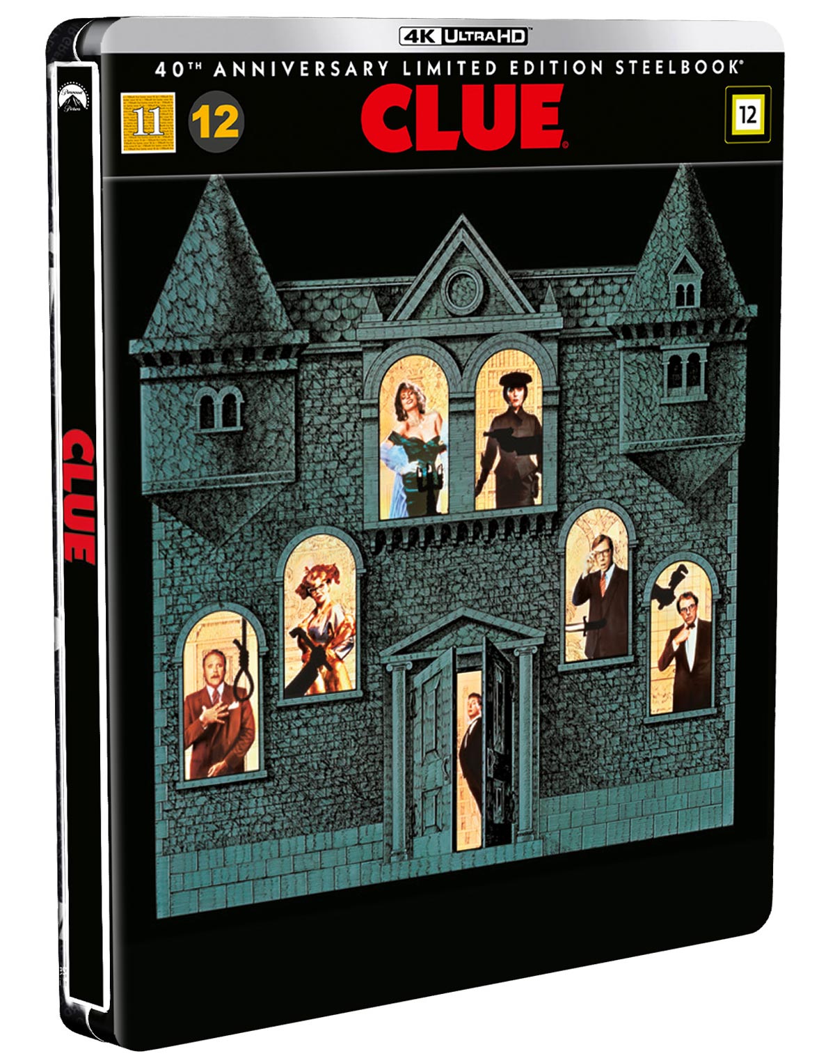 Clue (Limited Edition Steelbook) (4K Ultra HD) - Kvarnvideo.se
