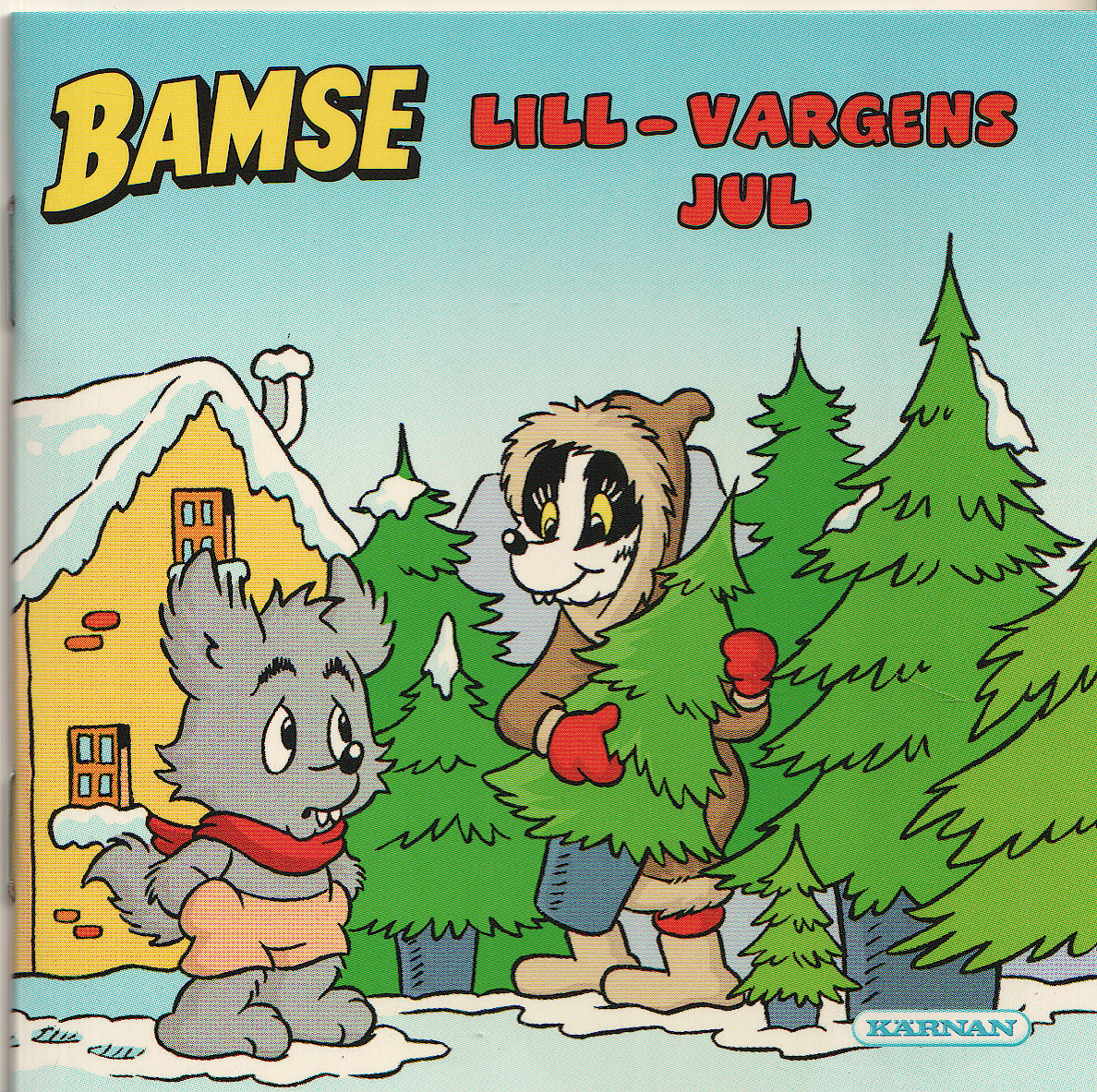 Egmont minibok, Bamse Lill-Vargens jul - Seriekällaren