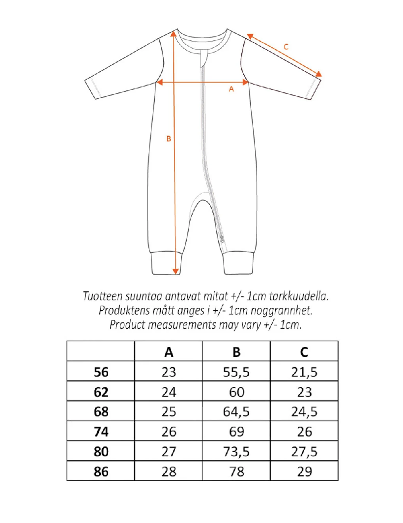 Mysbod.se - Mumin Bebis Julpyjamas - Vinterhjärta (Finns även för herr ...