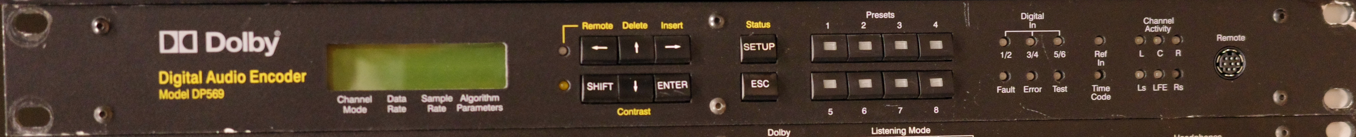 Dolby Digital Audio Encoder DP569, beg - JAM