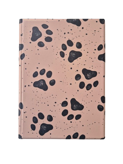 Monomak - Buch des Hundes, PINK MIT TASSO-MOTIV