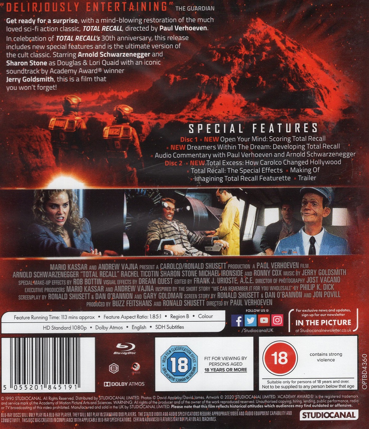 Total Recall (ej svensk text) (Blu-ray) - Kvarnvideo.se