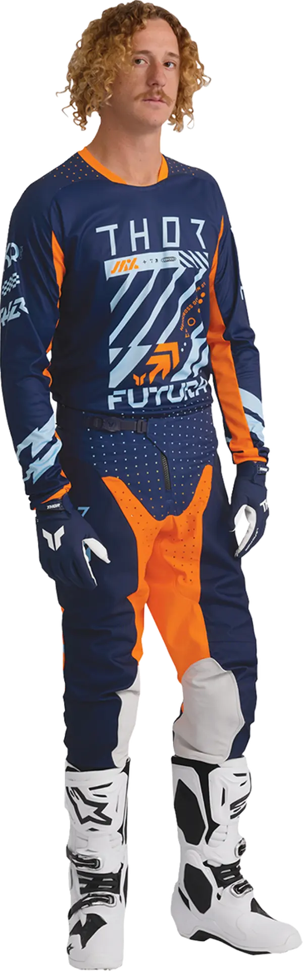 Thor Launchmode Futura CrossSæt Blå/Orange - Westcoastmx