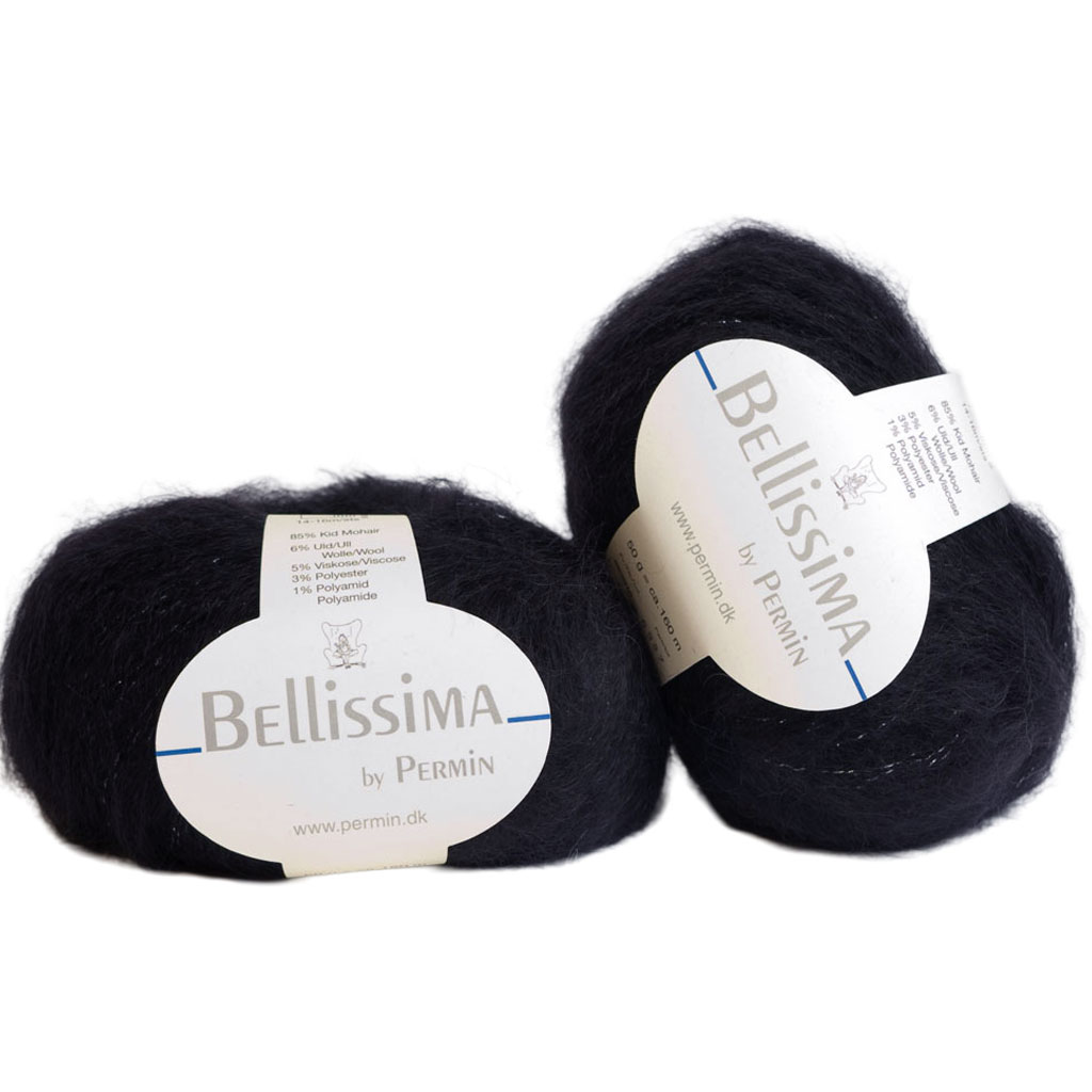 Bellissima Svart | Garn Hippstick