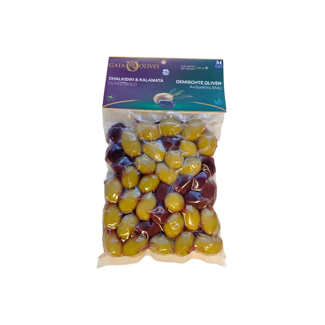 oliver mix, gröna och kalamata, 250g, GAIA - Grekisk Livs