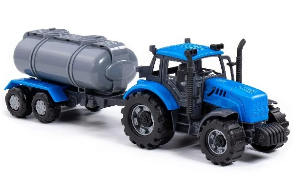 Polesie Tractor with tank trailer Blue - Robbis Hobby Shop