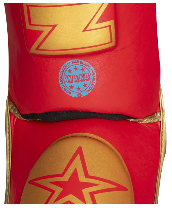 NICOPIASPORT - Topten StarLight WAko Shin/Instep Red/Gold