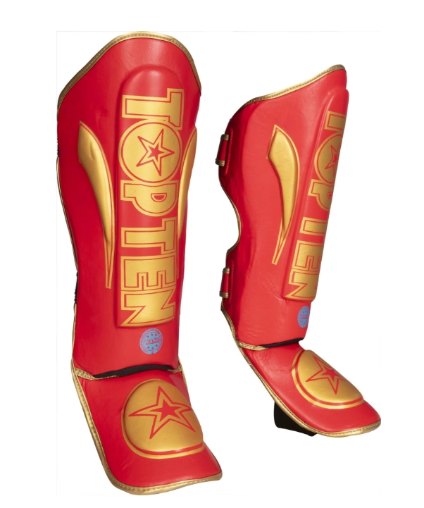 NICOPIASPORT - Topten StarLight WAko Shin/Instep Red/Gold