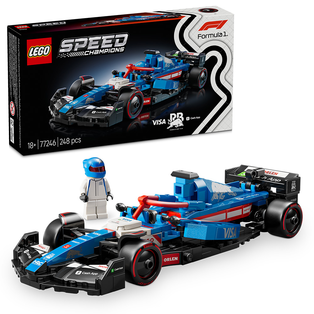 LEGO Speed 77246 Visa Cash App RB VCARB 01 F1® racerbil - Toysforever