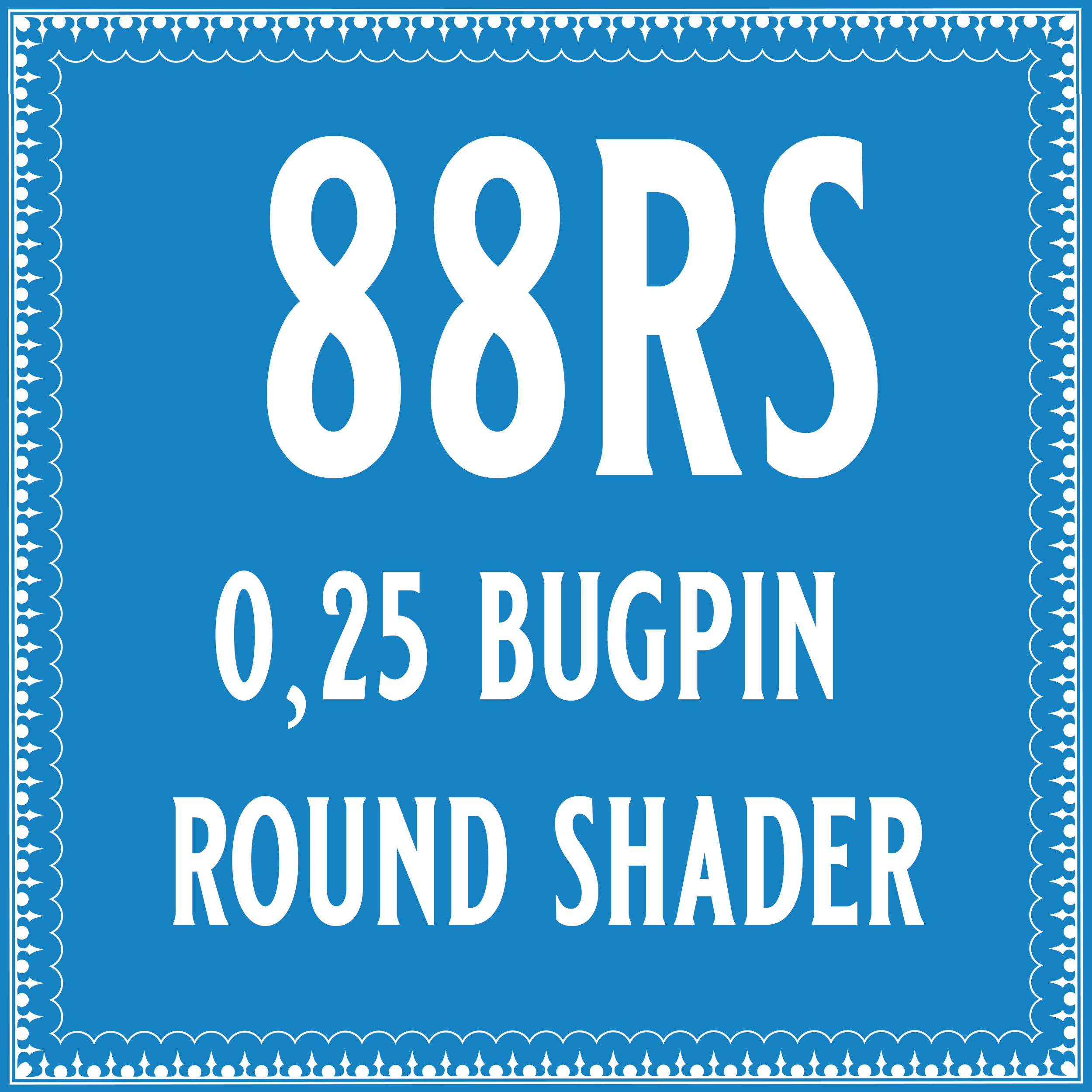 25/88 Round Shader - East Street Tattoo Supply