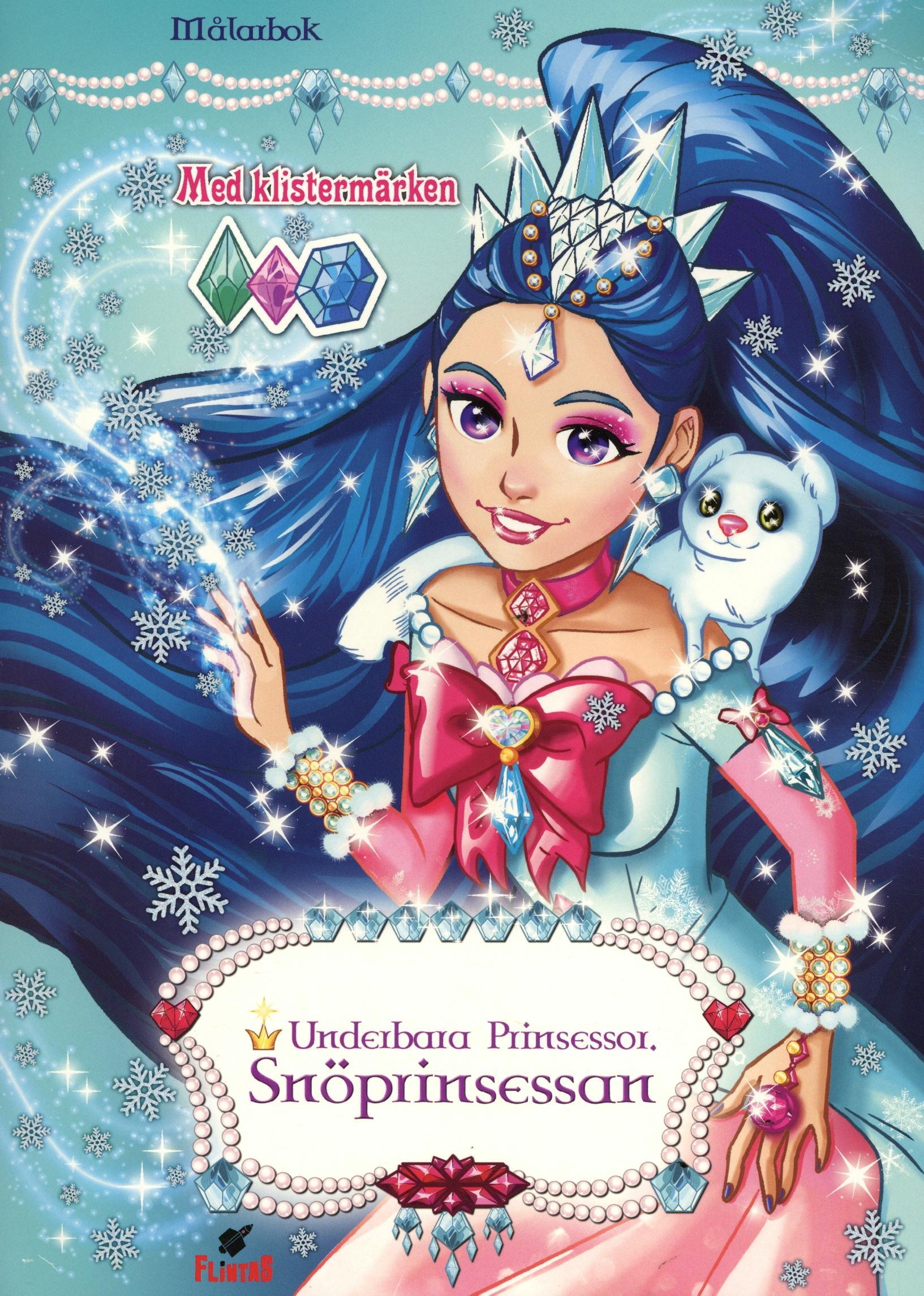 Underbara Prinsessor 4 2025, Snöprinsessan med klistermärken ...