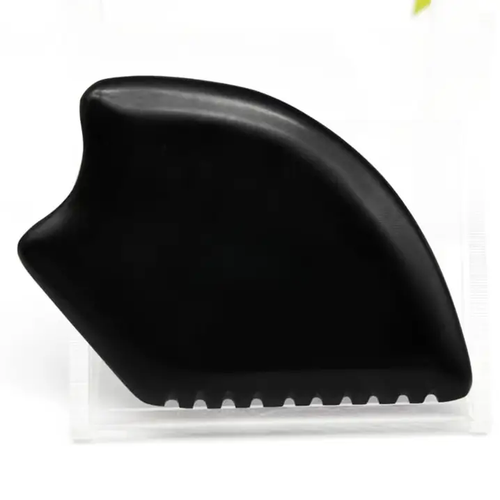 Gua Sha i svart sten – massage & avslappning | Köp online